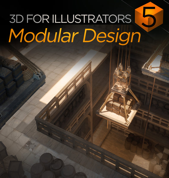 3D For Illustrators 05: Modular Design – ctrlpaint